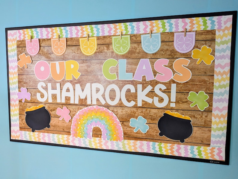 St. Patrick's Day Classroom Bulletin Board Decor (digital Download) - Etsy