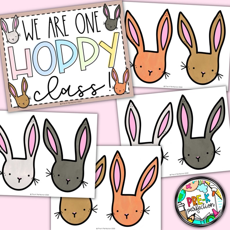 Editable Easter Door Decor: Classroom Bulletin Board (digital Download ...