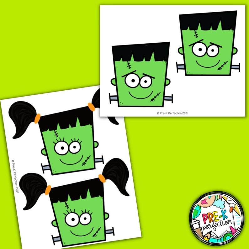 Frankenstein Halloween Bulletin Board Kit: Student Activity (digital ...