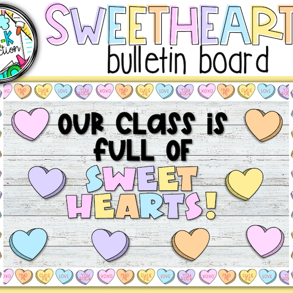 Sweethearts Bulletin Board - Etsy