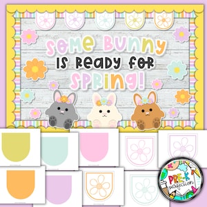 Easter Bulletin Board | April Bulletin Board | Easter Bunny Bulletin ...