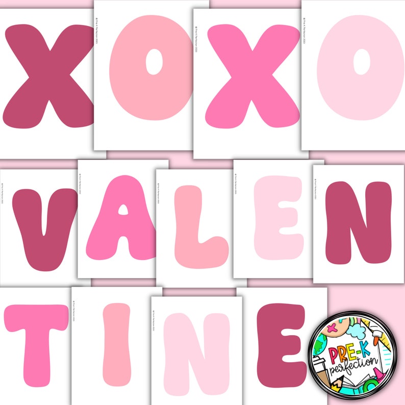 XOXO Bulletin Board Valentine's Day Bulletin Board - Etsy