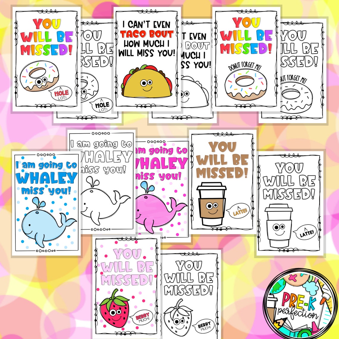 Printable Miss You Cards: Punny Greeting Cards (digital Download) - Etsy