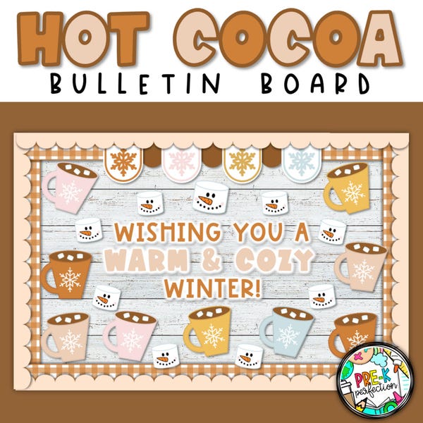 Hot Cocoa Bulletin Board - Etsy