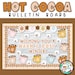 Hot Cocoa Winter Bulletin Board: Boho Classroom Decor (digital Download ...