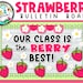 Strawberry Classroom Bulletin Board Decor (digital Download) - Etsy