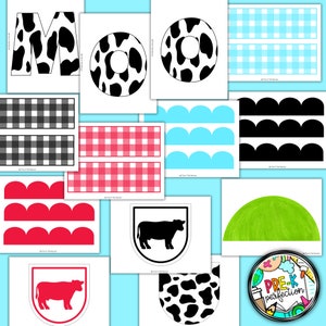 COW Bulletin Board | Farm Door Decor | Farm Animal Bulletin Board - Etsy