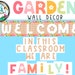 Spring Garden Bulletin Board | Hello Spring Decor | Spring Flower ...