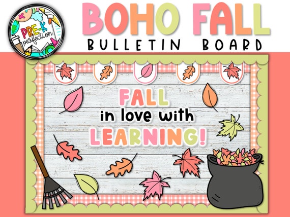 Fall Leaves Bulletin Board