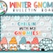 Winter Gnomes Bulletin Board Kit: Classroom Decor (digital Download) - Etsy