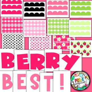 Summer Strawberry Bulletin Board | Spring Bulletin Decor | Summer ...