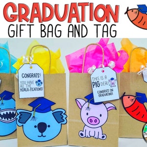 Punny Graduation Gift Tags | Digital Download | Printable - Etsy