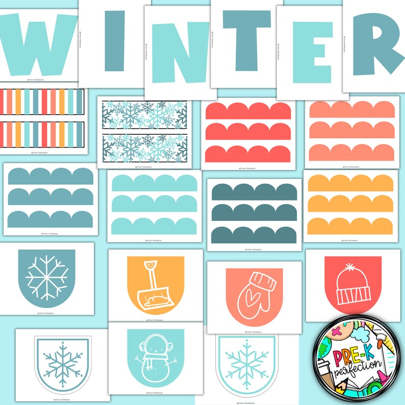 Winter Gnomes Bulletin Board Kit: Classroom Decor (digital Download) - Etsy