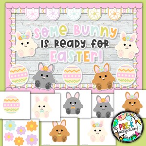 Easter Bulletin Board | April Bulletin Board | Easter Bunny Bulletin ...