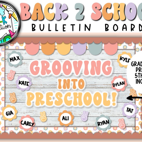 Preschool Bulletin Board Classroom - Etsy