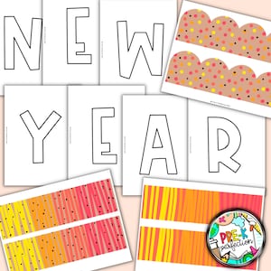 New Year's Bulletin Board | New Year Same Crew Bulletin Board | NYE ...