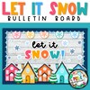 Winter Gnome Door Decoration Set: Classroom Bulletin Board (digital ...