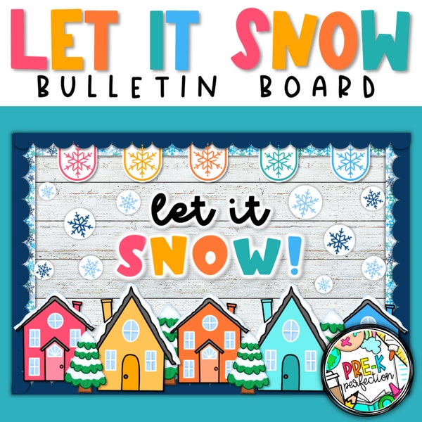 Snow Bulletin Board - Etsy