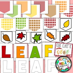 Fall Leaves Bulletin Board | Colorful Leaves Bulletin Board | Digital ...