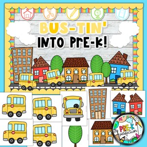 School Bus Bulletin Board | Transportation Bulletin Board | Back to ...