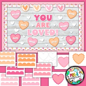 You Are Loved Bulletin Board | February Bulletin Board | Valentine's ...
