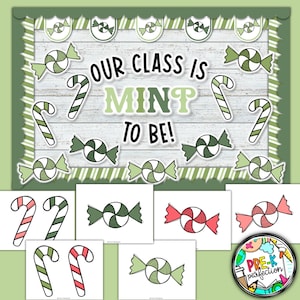 Candy Cane Lane Bulletin Board | Holiday Bulletin Board | Christmas ...