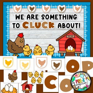 Chicken Bulletin Board: Farm Coop Decor (digital Download) - Etsy