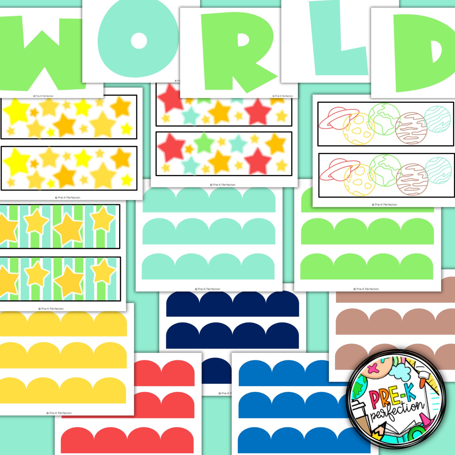 Alien Bulletin Board Decor: Outer Space Classroom (digital Download) - Etsy