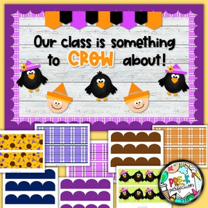 Scarecrow Bulletin Board Kit: Fall Classroom Decor (digital Download ...