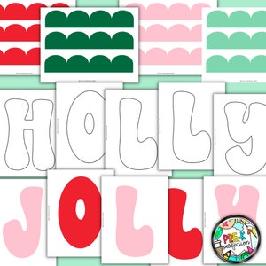 Retro Christmas Bulletin Board | Christmas Countdown Bulletin Board ...