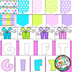 Holiday Gift Bulletin Board | Colorful Christmas Bulletin Board ...