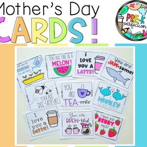 Printable Mother's Day Cards | Punny Greeting Cards | Digital Product ...