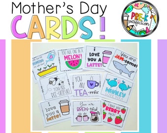 Printable Mother's Day Cards Punny Greeting Cards | Etsy