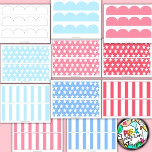 American Flag Bulletin Board: Patriotic Classroom Decor (digital ...