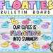 Floating Into Summer Bulletin Board: Ducky Floaties (digital Download ...