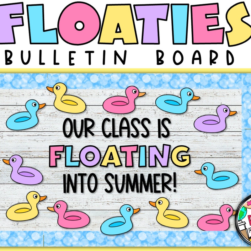 Floating Into Summer Bulletin Board - Etsy
