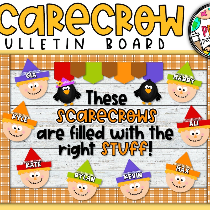 Scarecrow Bulletin Board - Etsy