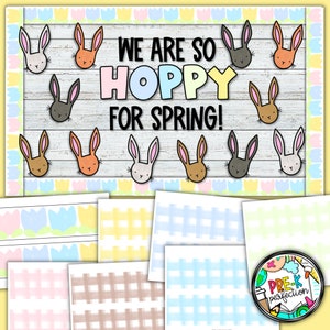 Easter Bulletin Board | Easter Bunny Bulletin Board | Seasonal Bulletin ...