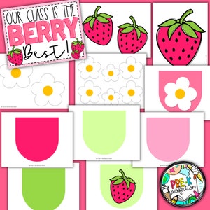 Summer Strawberry Bulletin Board | Spring Bulletin Decor | Summer ...