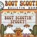 Cowboy Ghost Bulletin Board: Western Halloween Decor (digital Download ...