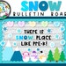 Snowman Winter Bulletin Board Decor: Classroom Printable (digital ...