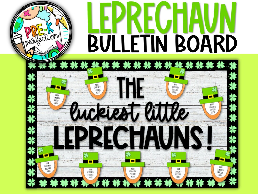 Leprechaun Bulletin Board | St. Patrick's Day Bulletin Board ...