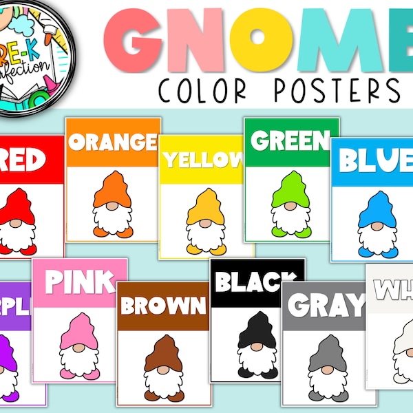 Gnome Poster - Etsy