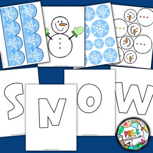 Winter Snowman Bulletin Board | Winter Bulletin Board | Winter ...