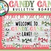 Candy Cane Lane Bulletin Board Kit: Holiday Classroom Decor (digital ...