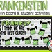 Frankenstein Halloween Bulletin Board Kit: Student Activity (digital ...