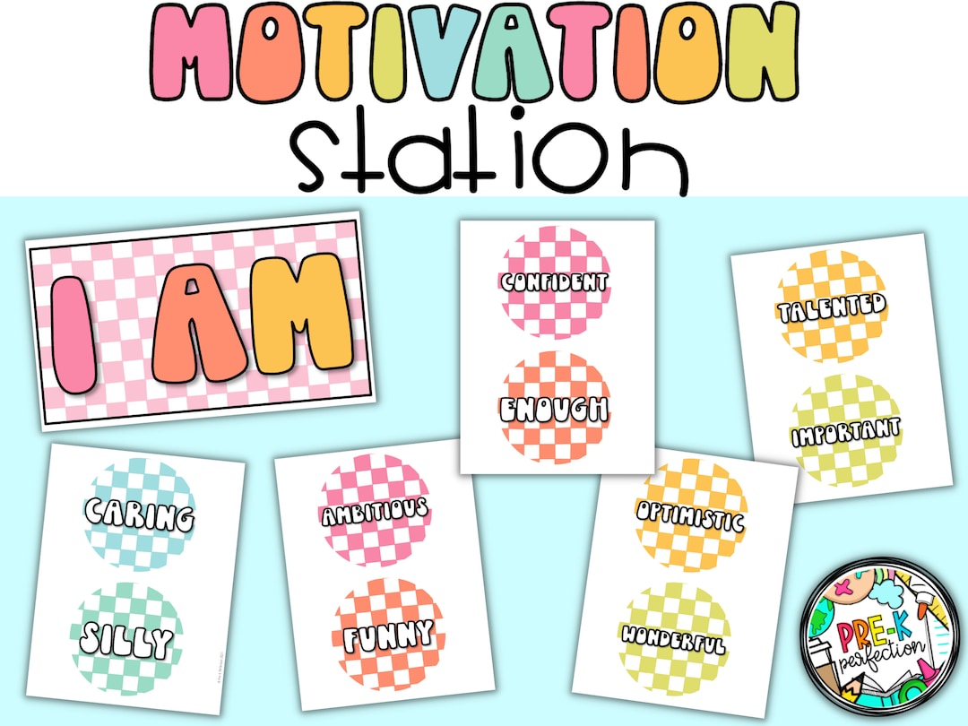 Affirmation Station | Digital Download | 90's Inspired Classroom Decor ...