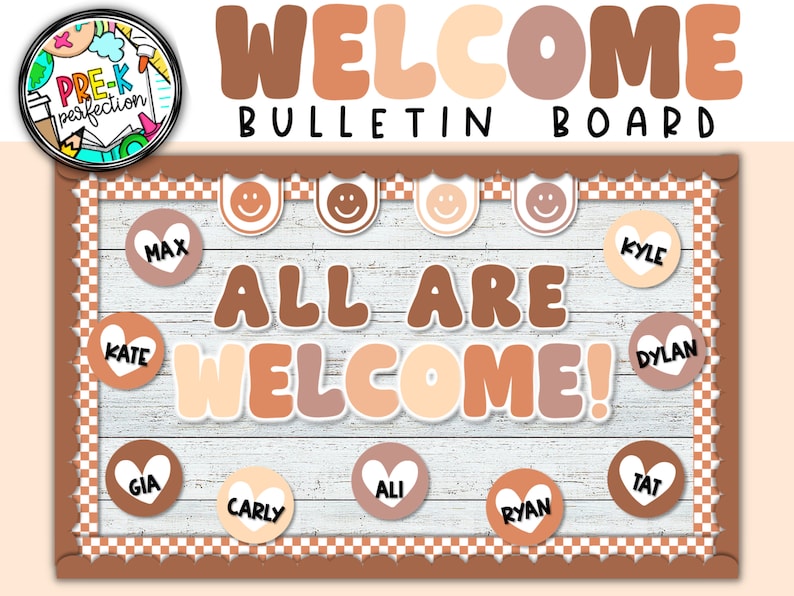 All Are Welcome Bulletin Board Inclusive Classroom Bulletin - Etsy