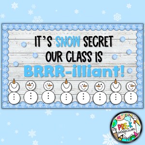 Snowman Bulletin Board | Pastel Winter Bulletin Board | Classroom Decor ...