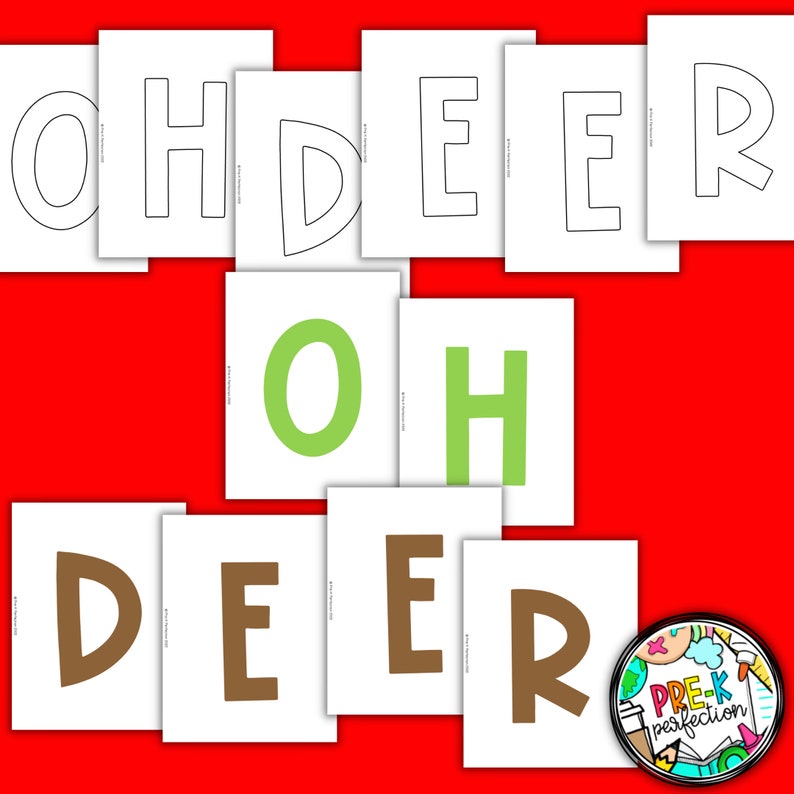 Rudolph the Reindeer Bulletin Board Christmas Countdown - Etsy